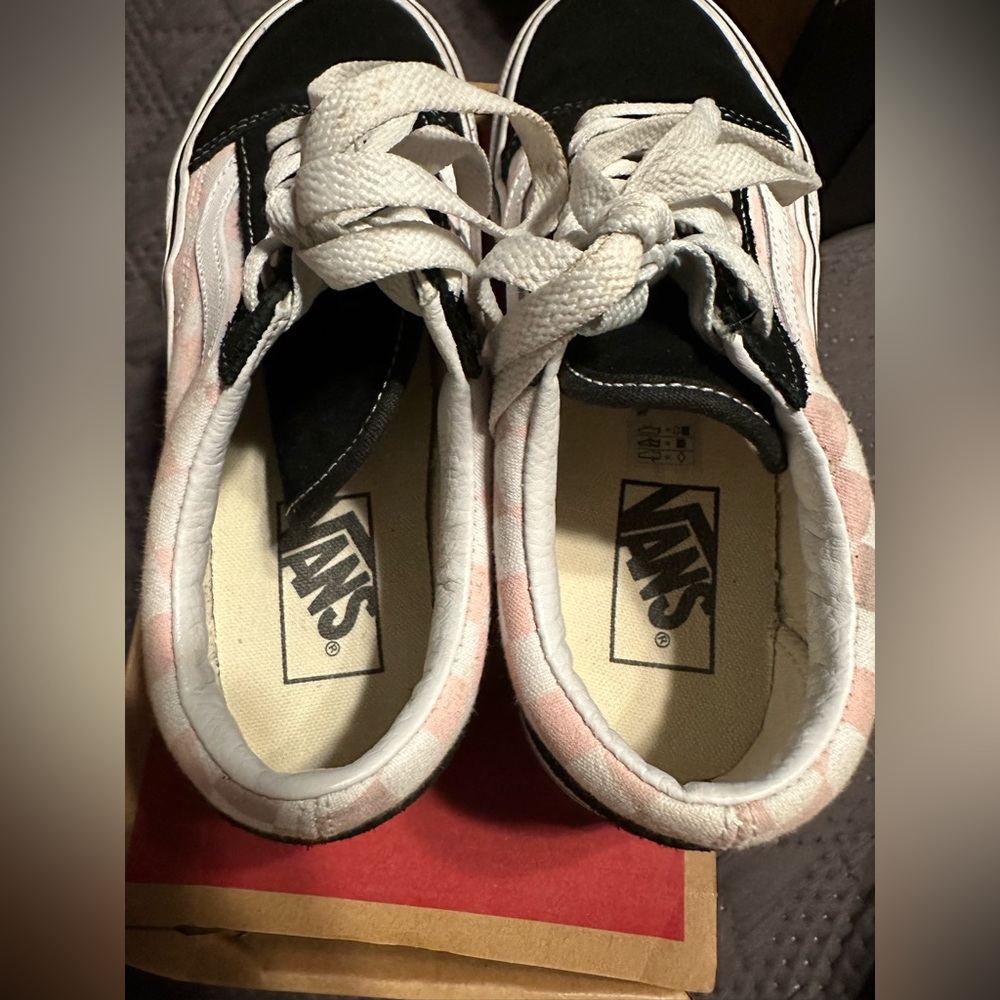 Checkered Old Skool Platform Vans - Gem